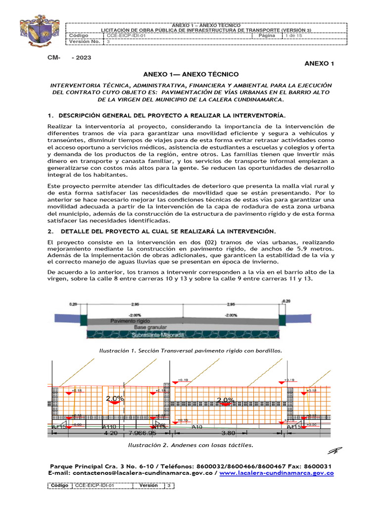 Anexo 01 - Anexo Tecnico - Defiitivo | PDF | Ciencia y matemáticas
