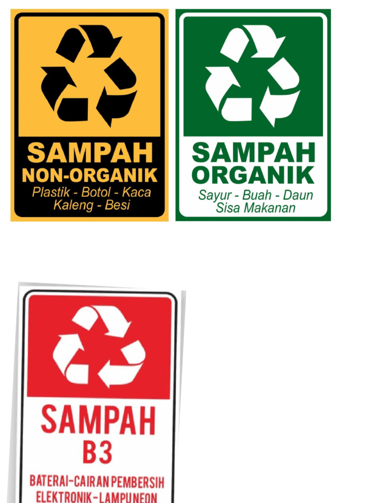 Label Sampah | PDF