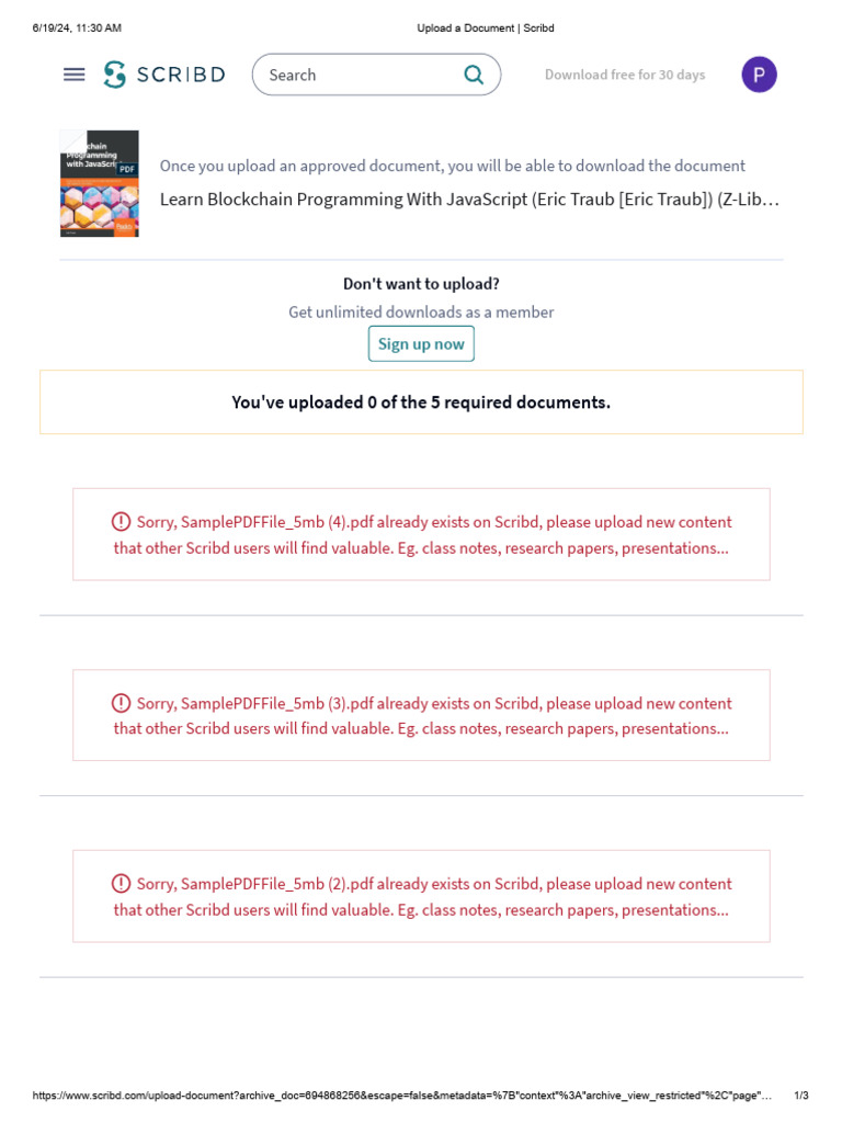 SamplePDFFile 5mb | PDF | Scribd | Information Technology