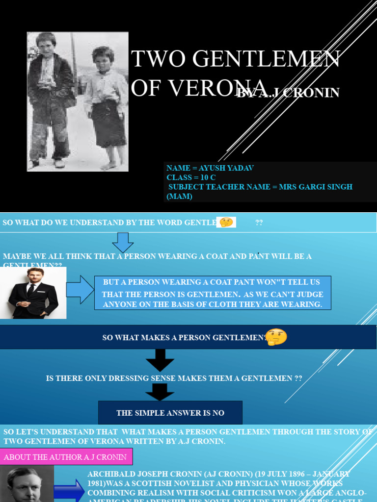 Two Gentlemen of Verona 1 | PDF