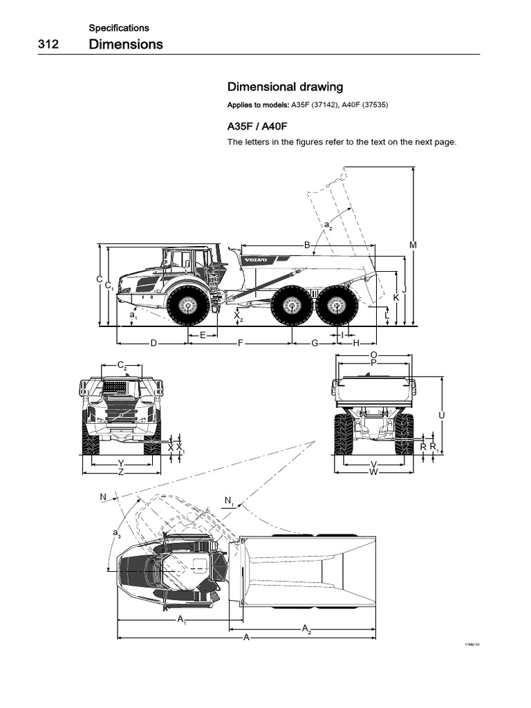 Truck Trailer Dimensional Specifications | PDF | Truck | Trailer (Vehicle)