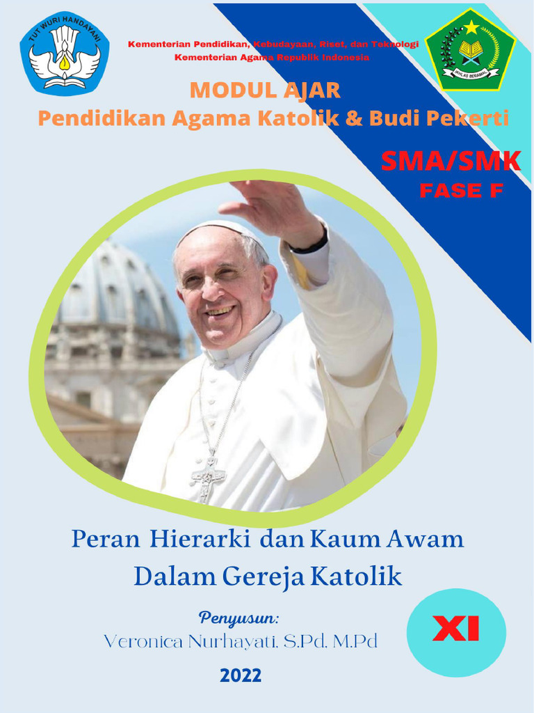 Modul Ajar Pendidikan Agama Katolik Dan Budi Pekerti - Peran Hierarki Dan Kaum Awam Dalam Gereja ...