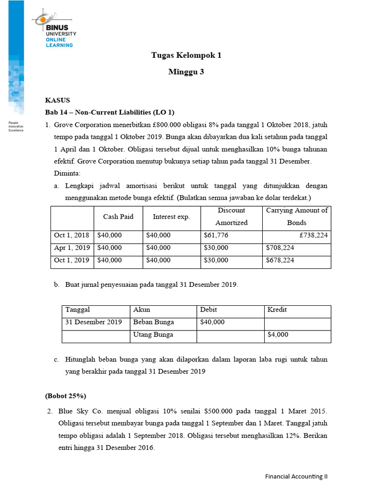 TK1 Financial Accounting II R0 | PDF