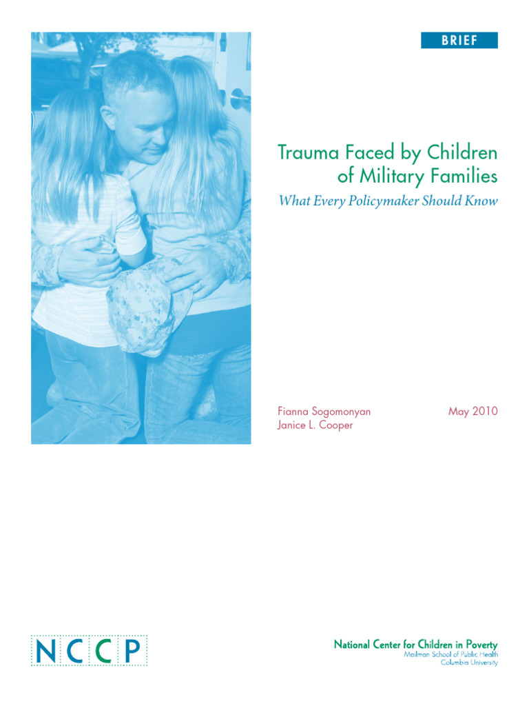 Trauma in Military Children: Key Insights | PDF | Veteran | Child Abuse