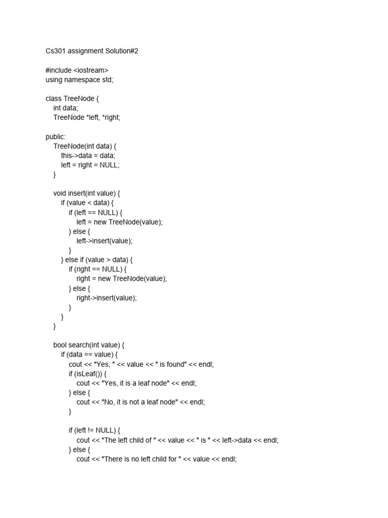 Cs301 Assignment Solution#2.Docx Pin2 | PDF | Computer Programming | Software Engineering