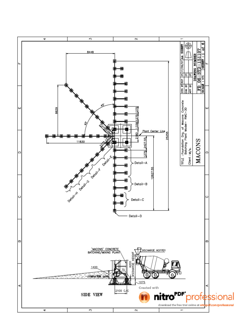 RMC-30 Civil Work | PDF