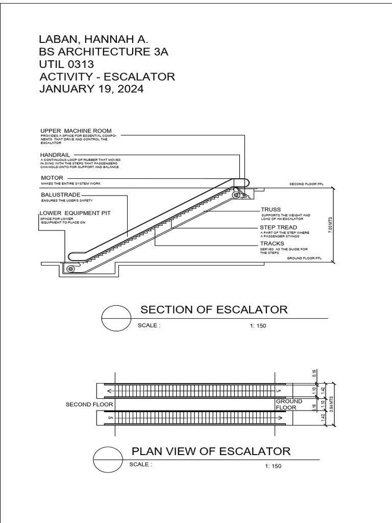UTIL LA ESCALATOR | PDF | Escalator | Manufactured Goods