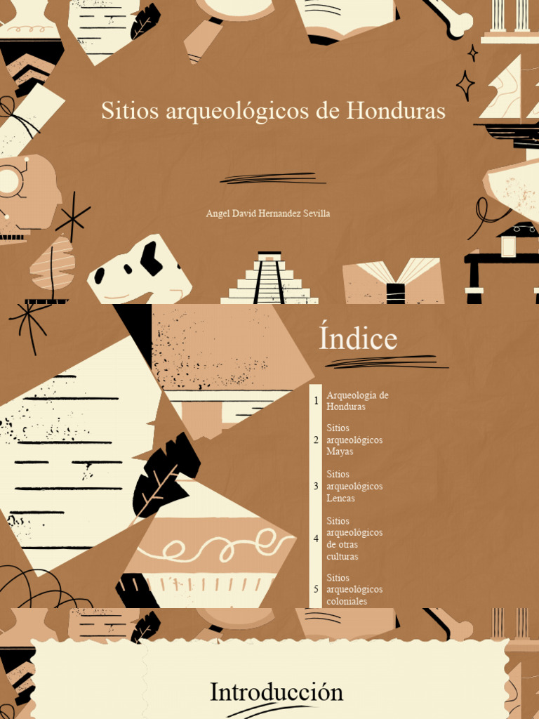 Presentación De Sitios Arqueológicos De Honduras Pdf Honduras 2455