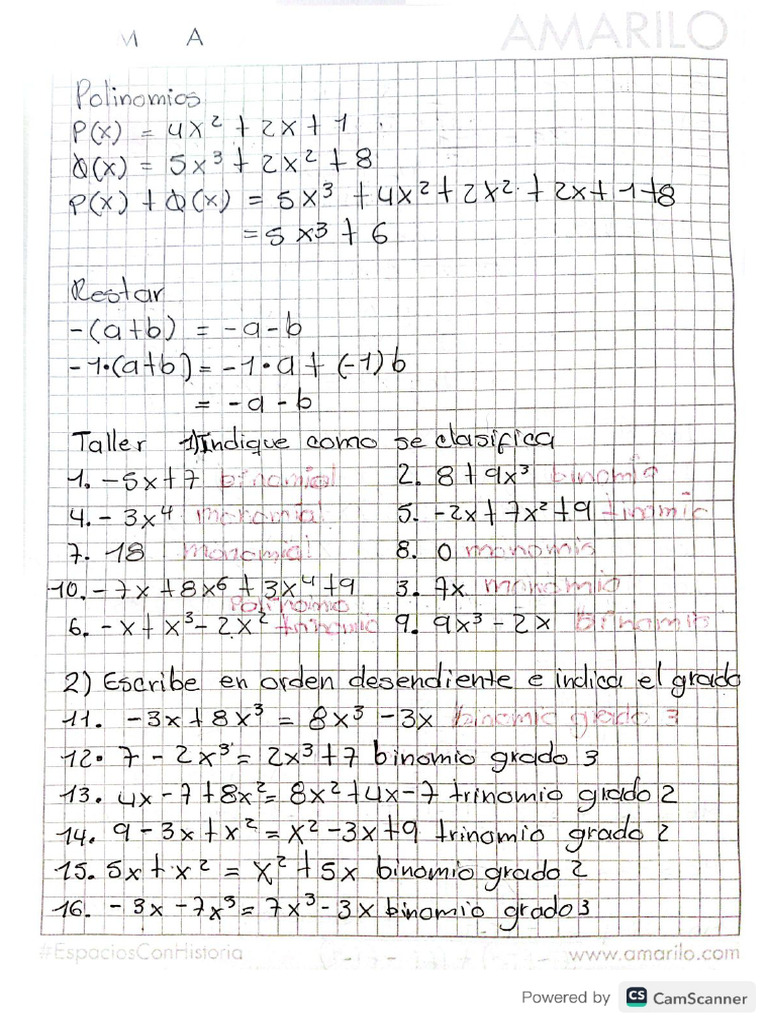 Polinomios | PDF Polinomios | PDF