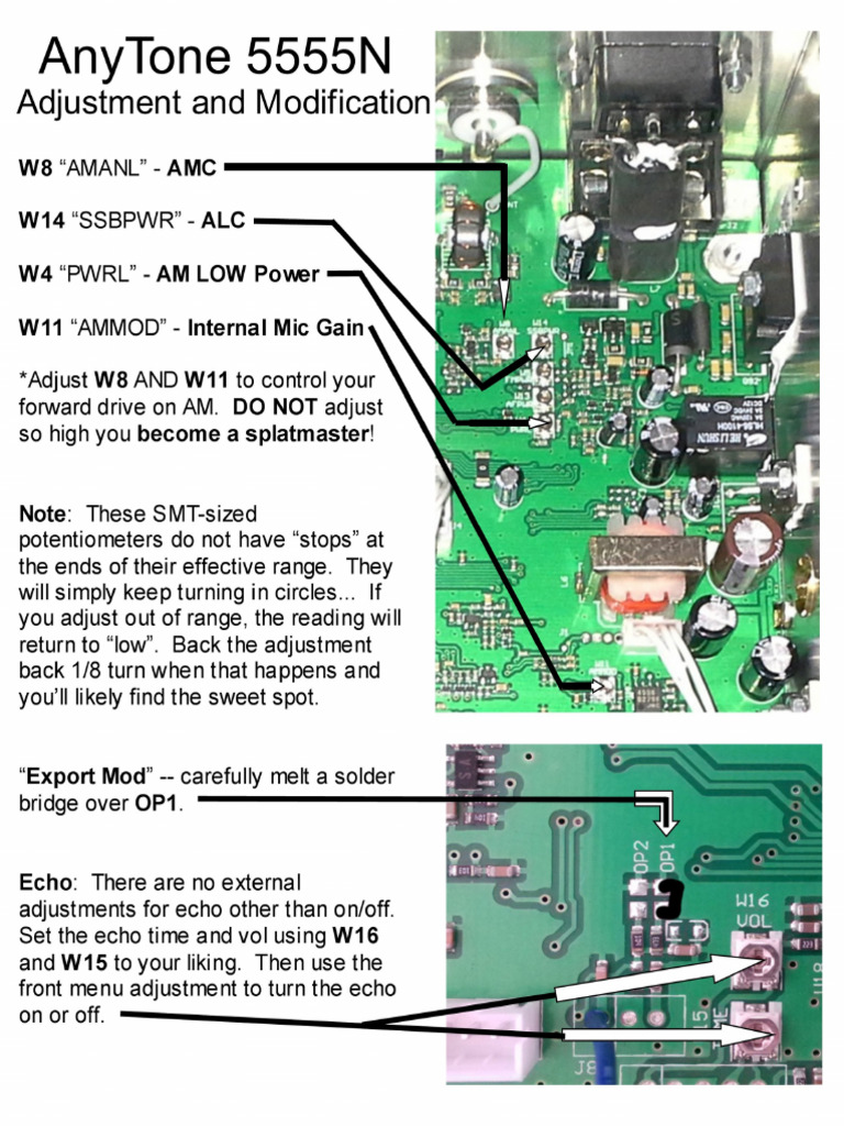 Anytone 5555n Mods | PDF