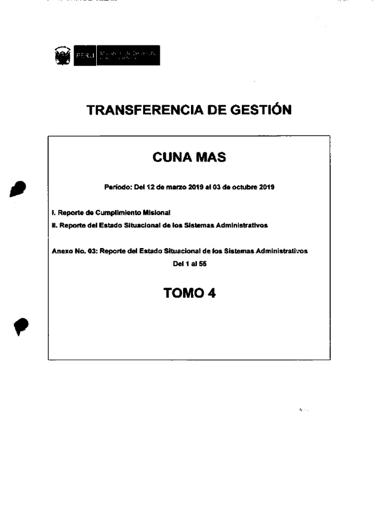Tomo 04 Cuna Mas | PDF | Finanzas y dinero