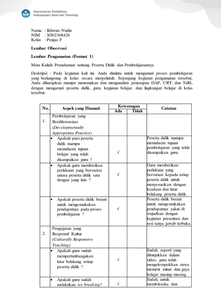 Ikhwan Nudin - Topik1 - Elaborasi Pemahaman | PDF