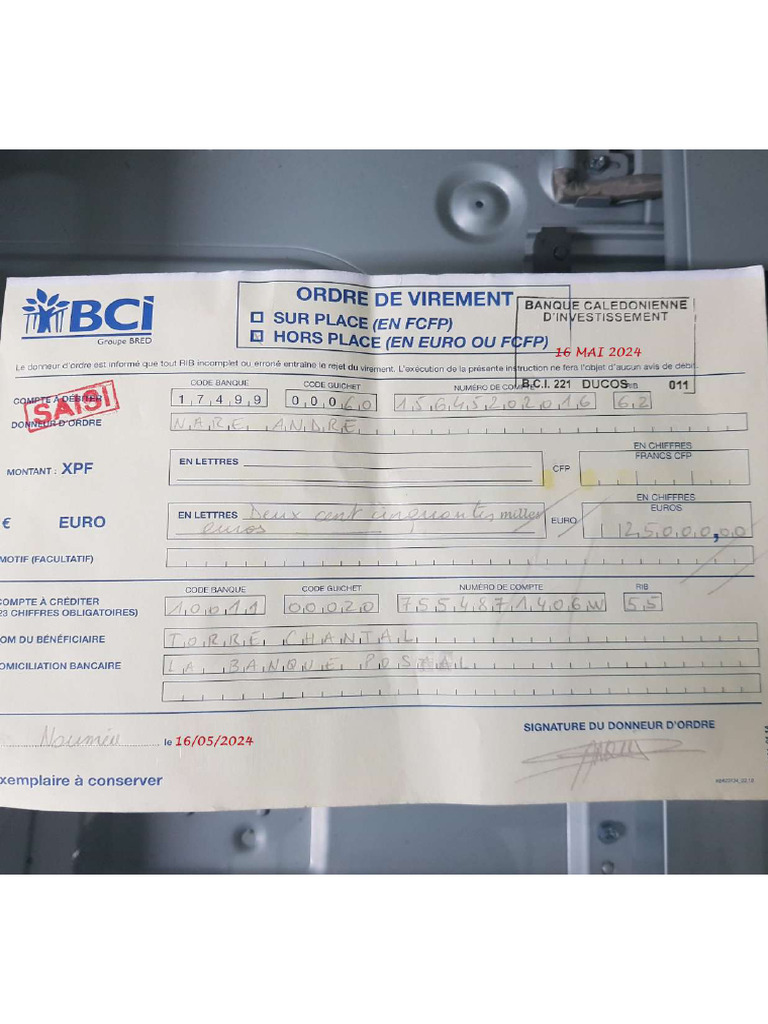 IBAN Transaction | PDF