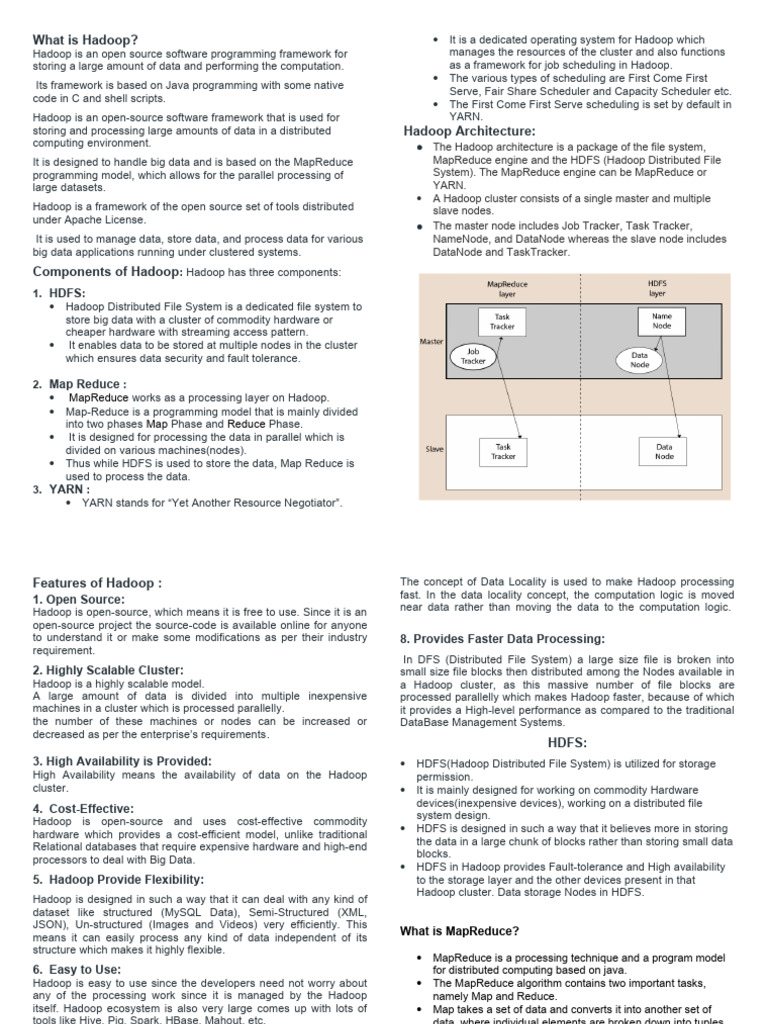 BDM 2 | PDF | Apache Hadoop | Map Reduce