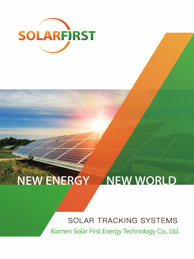 Solar First Tracking Systems | PDF
