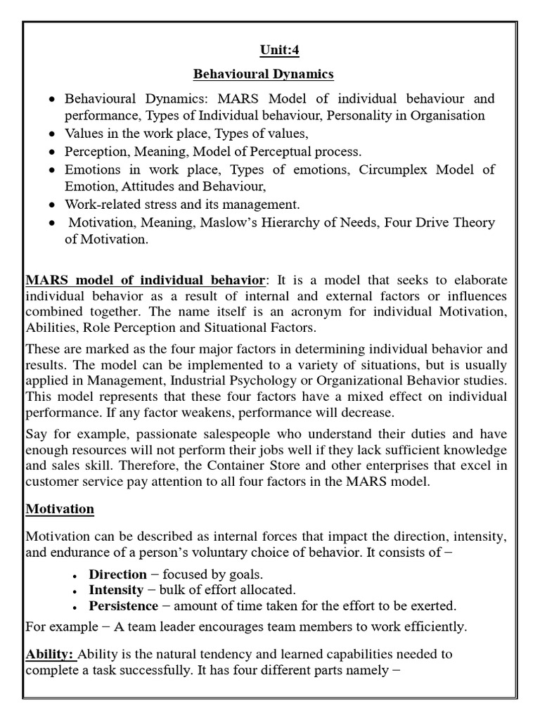 PMOB Unit 4 | PDF | Perception | Senses