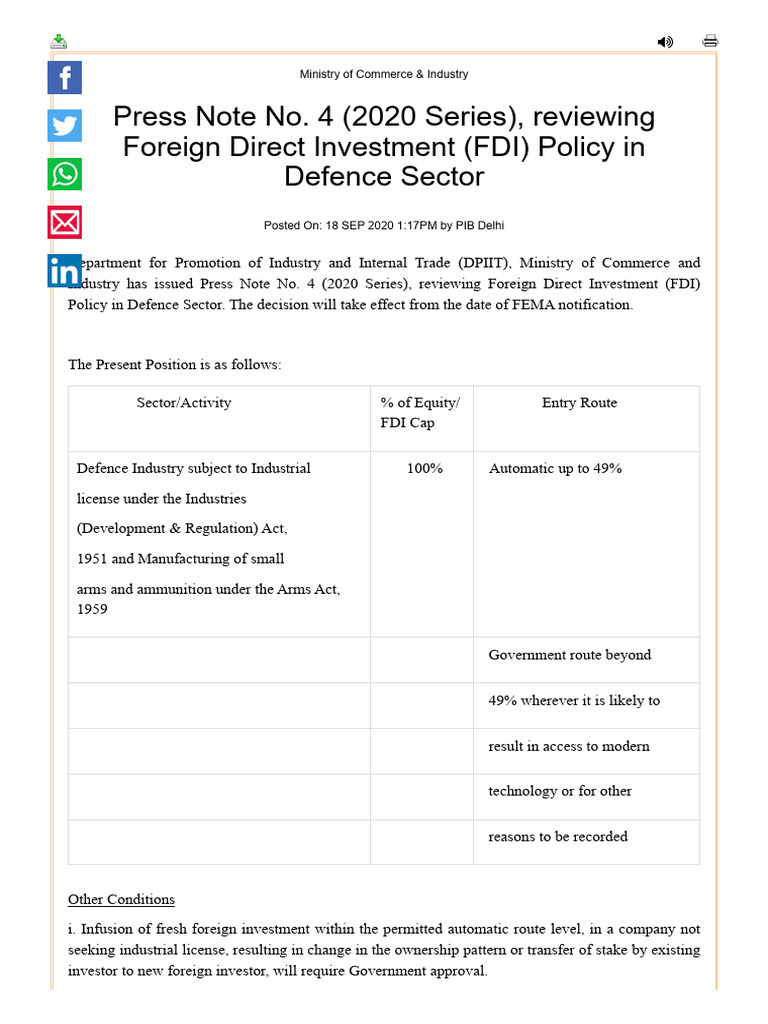 Pib - Gov.in PressReleaseIframePage - Aspx PRID 1656082 | PDF | Foreign ...