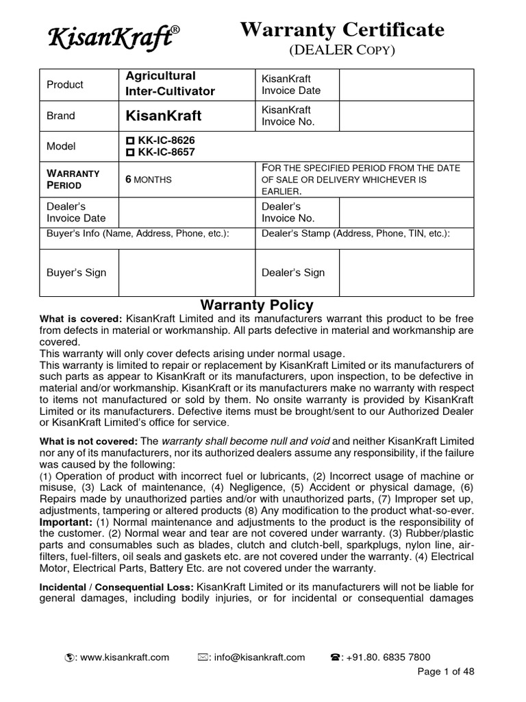 KK IC 8626 8657 4 9 19 Booklet | PDF | Gasoline | Carburetor