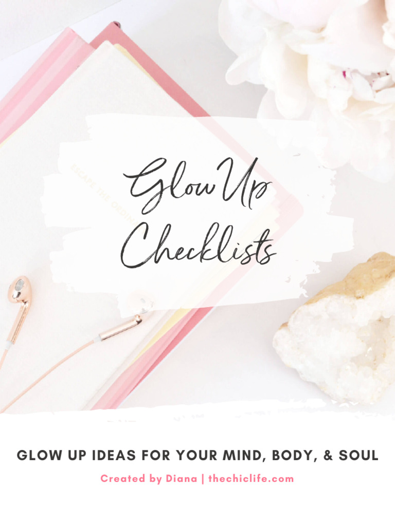 TCL Glow Up Checklist Printable PDF | PDF
