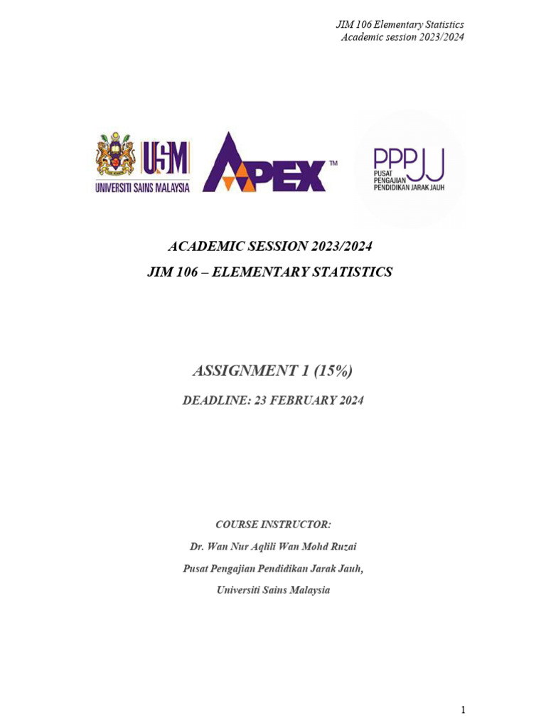 Jim106 Elementary Statistics | PDF | Sampling (Statistics) | Level Of ...