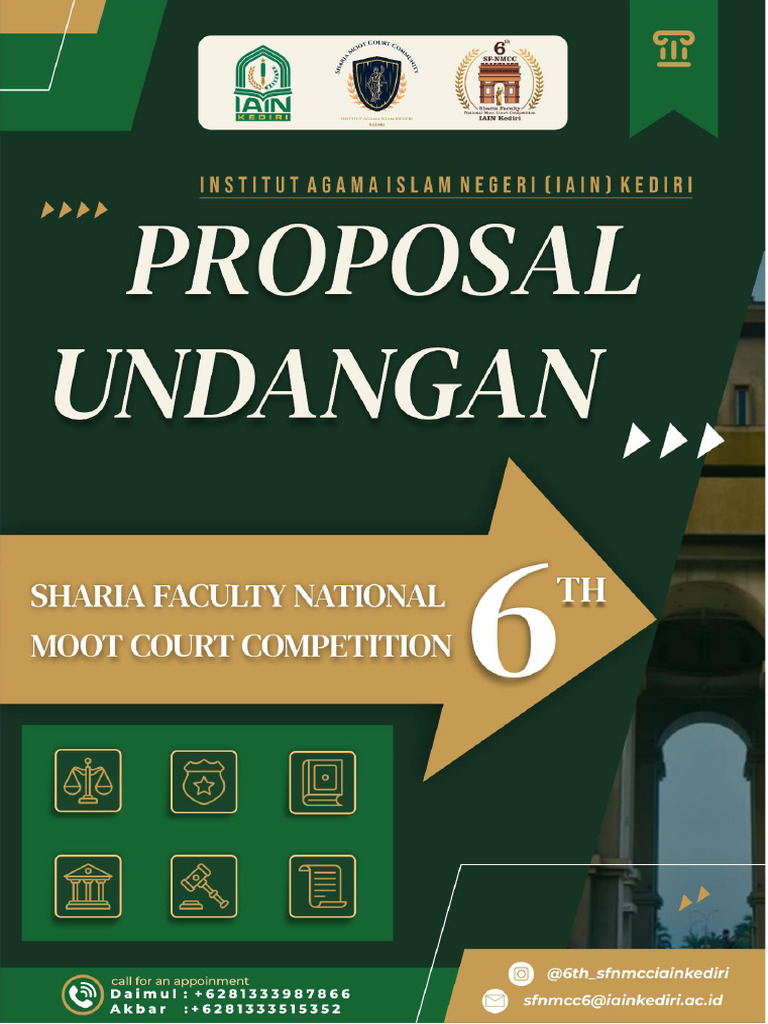 Proposal Undangan - 6Th Sharia Faculty National Moot Court Competition ...