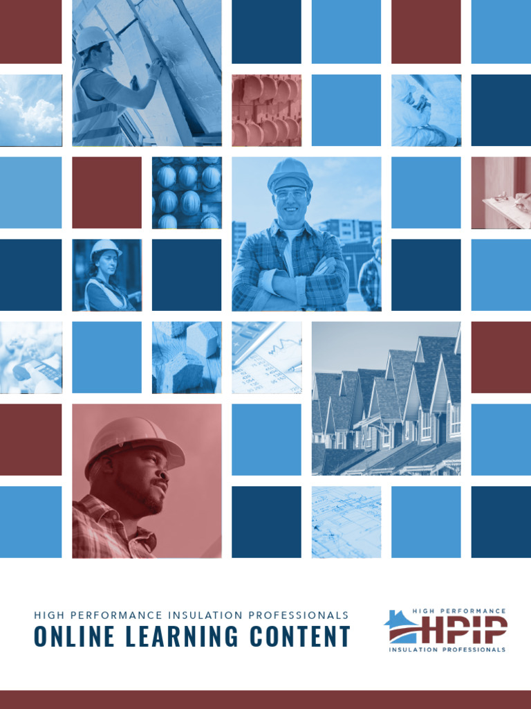 HPIP Online+Insulation+Course+Catalog 2021 | PDF | Building Insulation | Efficient Energy Use
