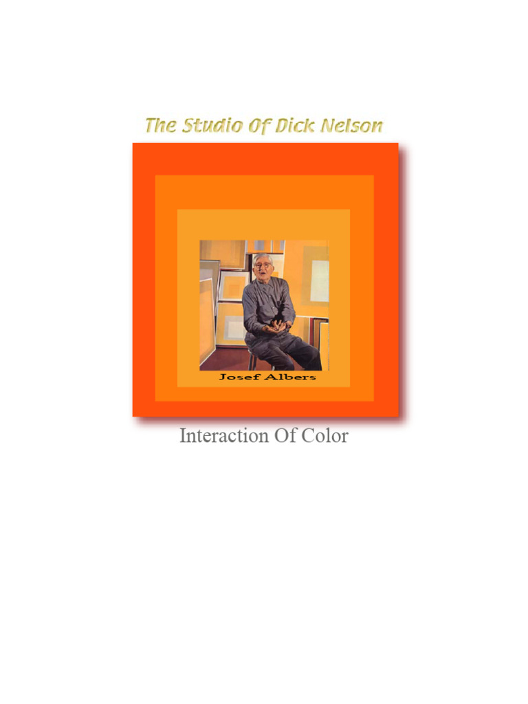 Josef Albers. Interaction of Color | PDF | Hue | Color