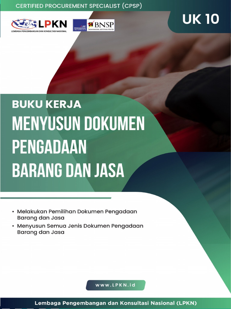 Menyusun Dokumen Pengadaan Jasa | PDF | Bisnis