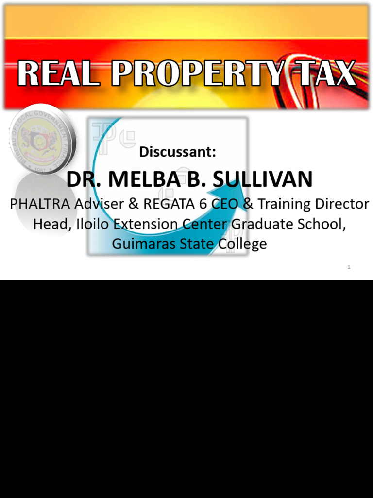 Real Property Tax Definition | PDF | Taxes | Interest