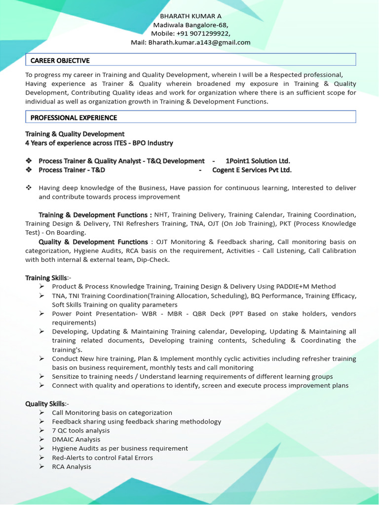 My Resume1 | PDF