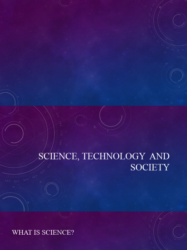 Presentation STS | PDF | Science | Experiment