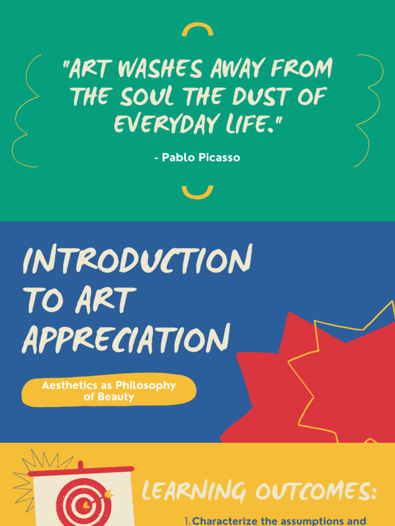 Introduction To Art Appreciation | PDF | Experience | Aesthetics