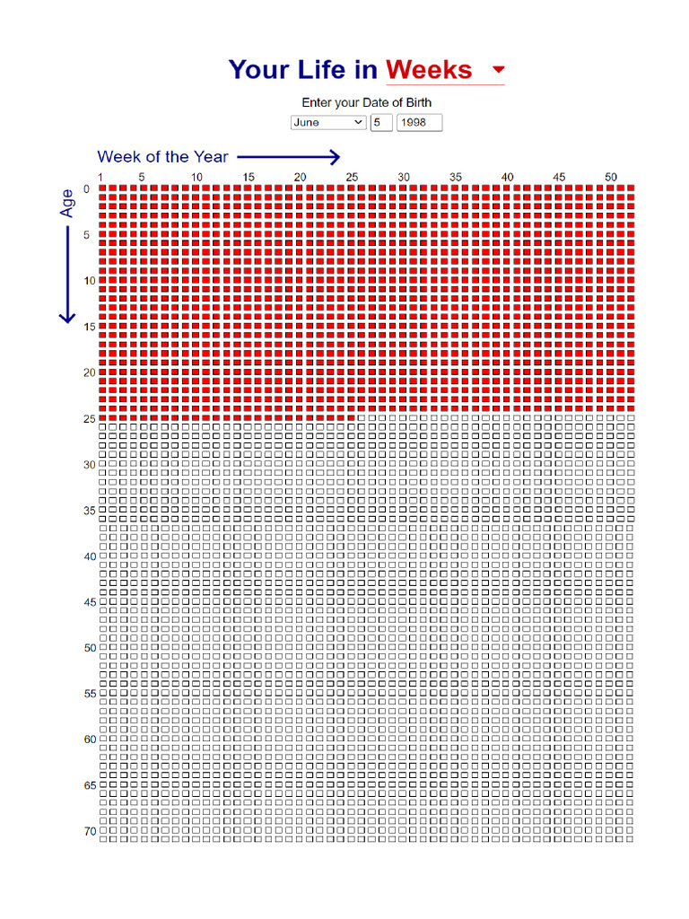 Life in Weeks | PDF