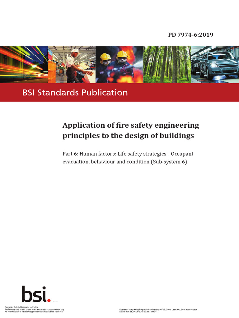 PD 7974-6 (2019) | PDF | Safety | Risk