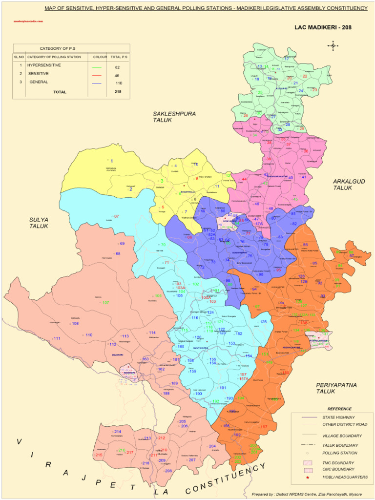 madikeri-legislative-assembly-contituency-map | PDF