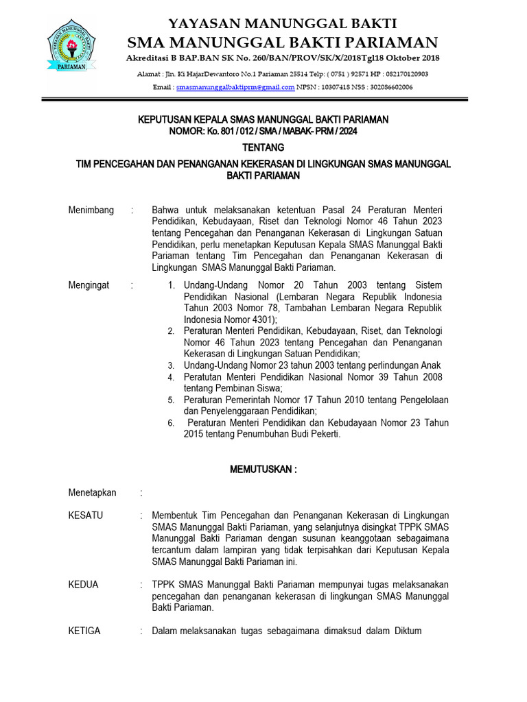 SK TPPK | PDF | Karier & Perkembangan | Ilmu Sosial