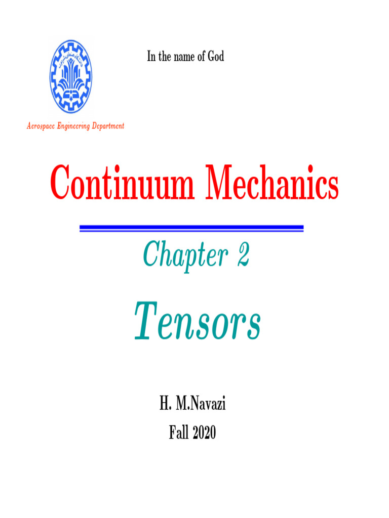 Tensors Ver7 | PDF | Eigenvalues And Eigenvectors | Tensor