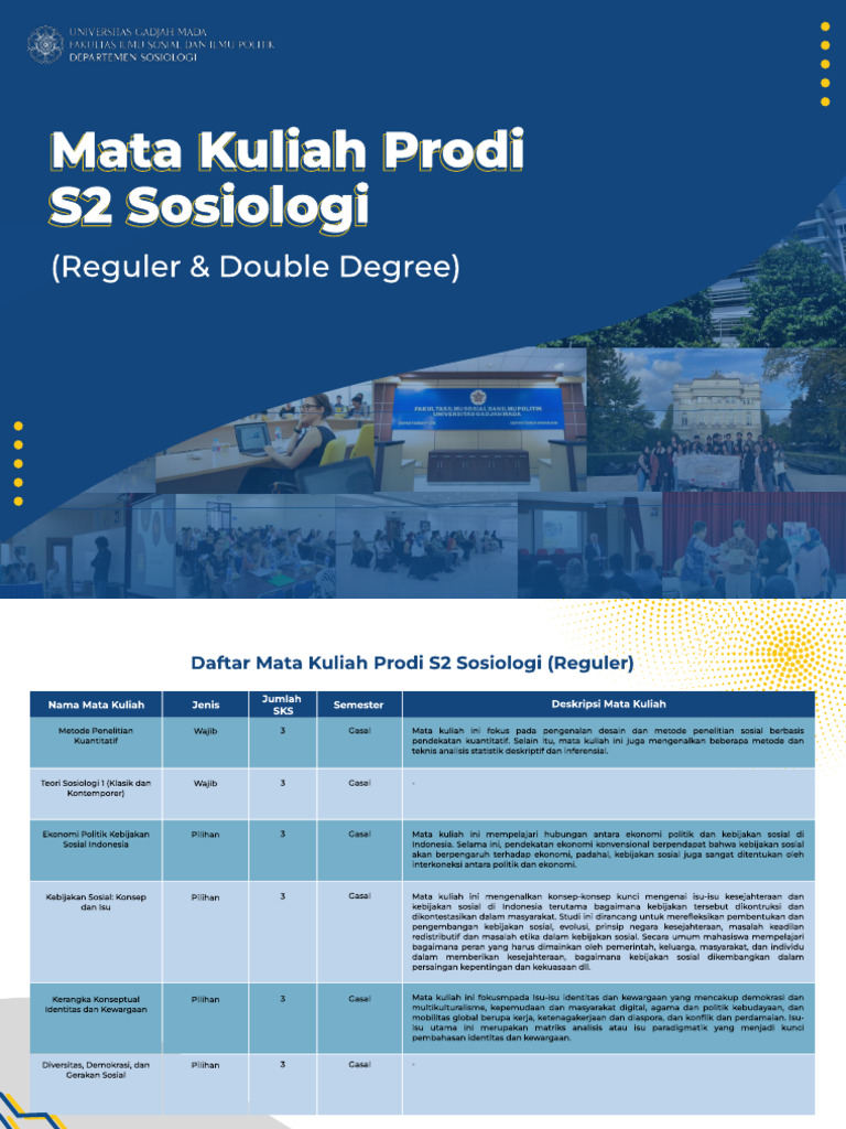 Booklet Matkul Prodi S2 - Compressed 1 | PDF