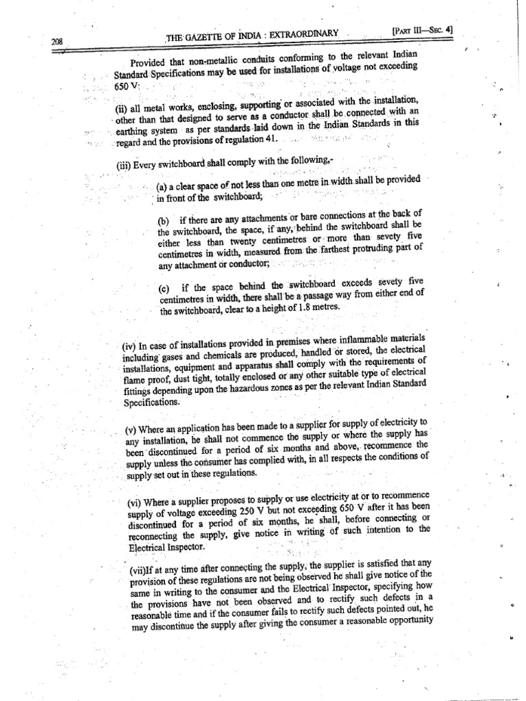 Cea Regulation Elec Safety2010a | PDF