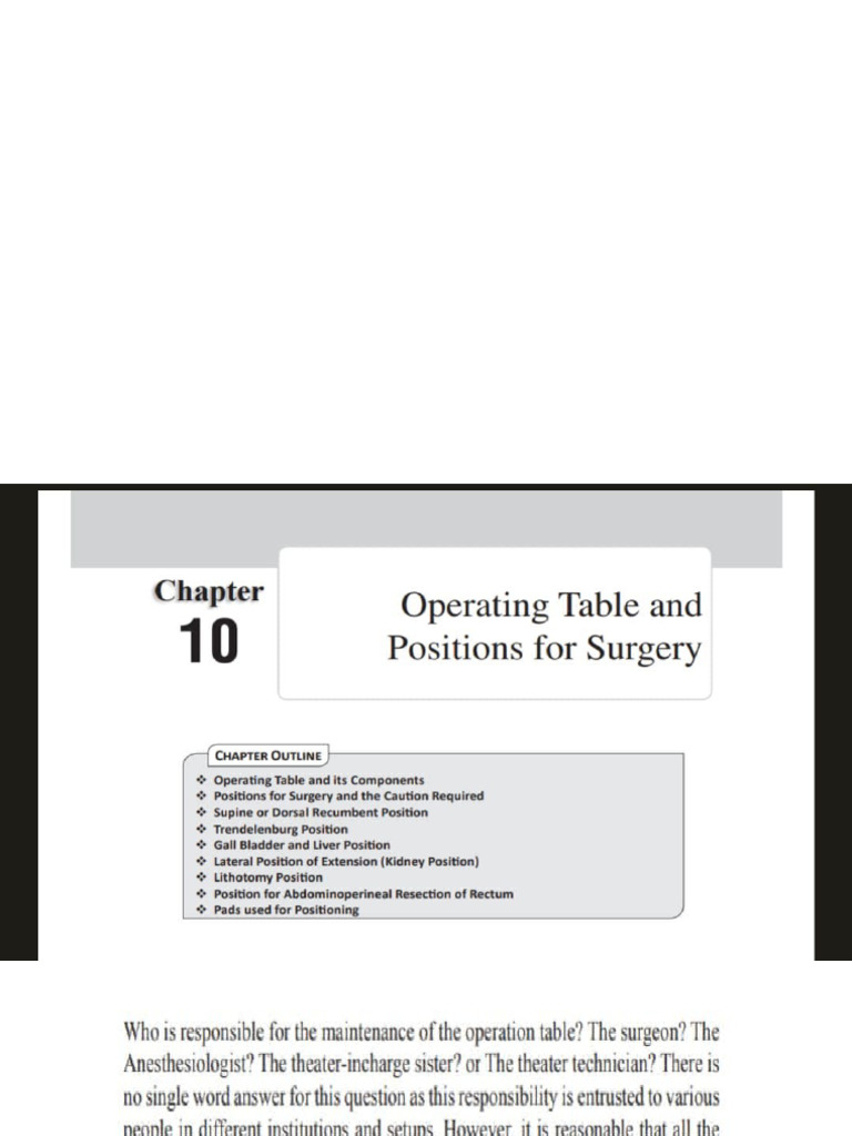 OT POSITIONING | PDF