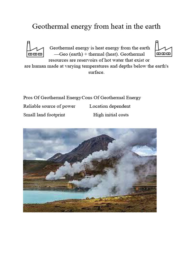 Geothermal Energy | PDF