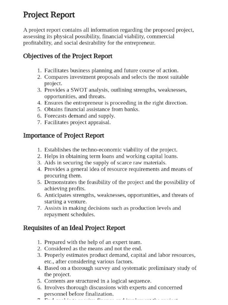 Project Report | PDF