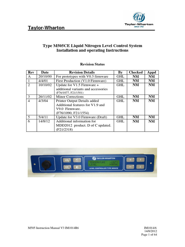 M505 Instruction Manual V3 IM1014R6 | PDF | Electrical Connector | Personal Computers