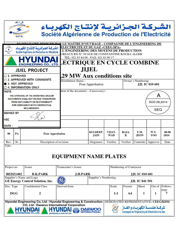 Jjl-Ic-841-401 - en Equipment Name Plates | PDF | Printer (Computing ...