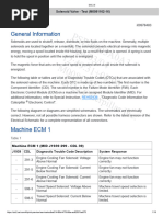 Bobcat All Fault Codes List | PDF | Relay | Switch