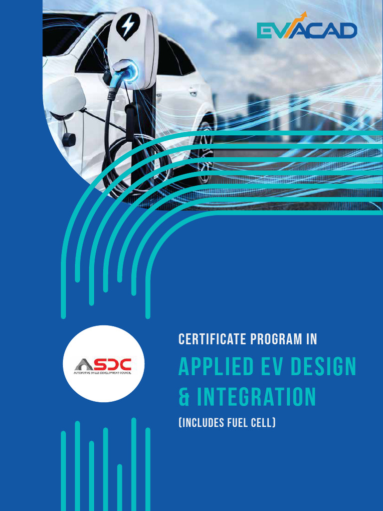 Certificate Program in Applied EV Design & Integration | PDF | Electric Vehicle | Engineering