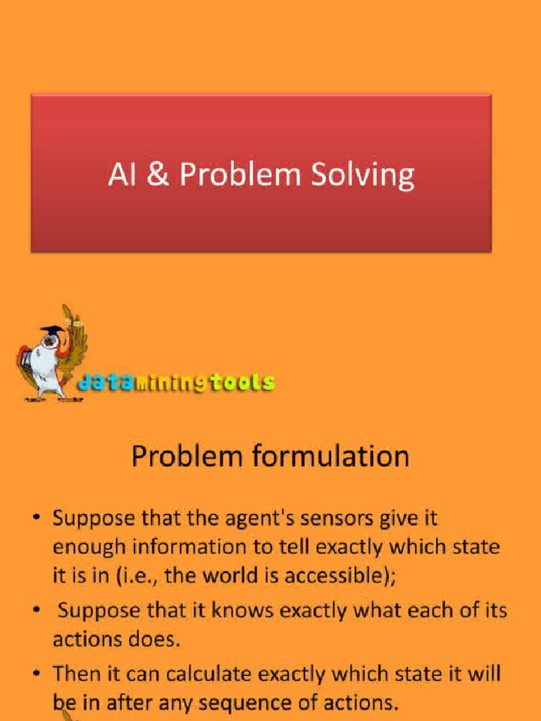 A.I Problem Solve | PDF