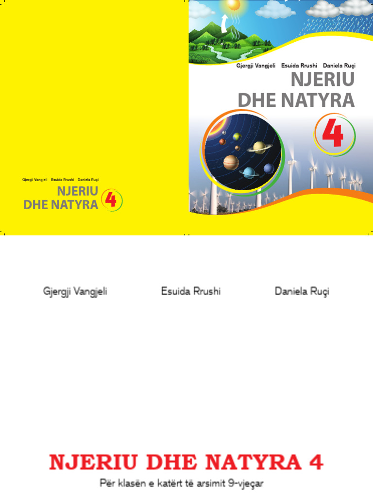 Njeriu Dhe Natyra 4 | PDF