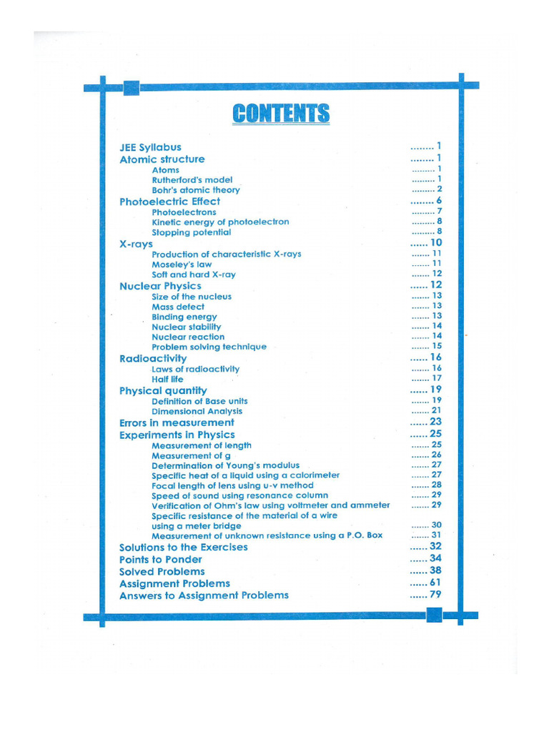 Modern and General Physics (FIITJEE/RSM) | PDF
