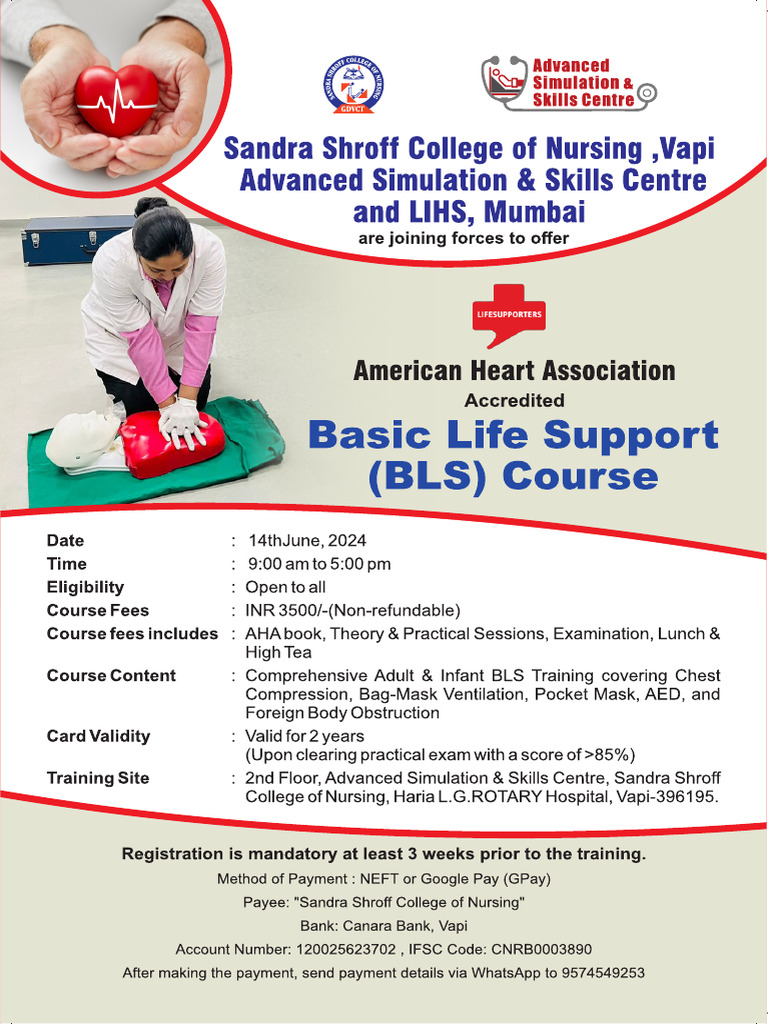 BLS Flyer - June 2024 - C - 2 - C | PDF